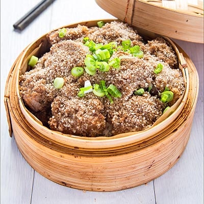 Fen Jen Ro Steamed Pork Belly in Rice Powder Recipe