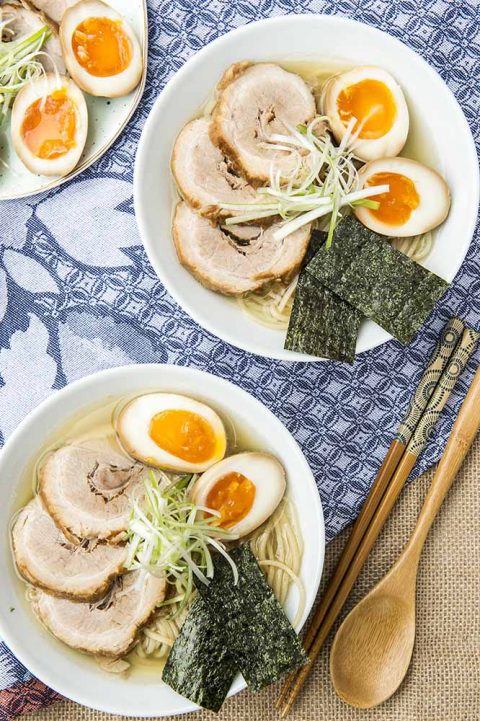 How To Make a Basic Japanese Ramen Noodle Soup - Egg Wan's Food Odyssey